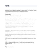 RCFE Questions With Correct Answers 2025 A+ - DocMerit