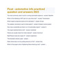 Picat word knowledge questions and answers 2023 - DocMerit