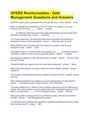 GFEBS Business Process Areas Questions and Answers 2023 - DocMerit