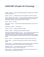 AAOS EMT Basic Chapter 5 Medical Terminology Questions and Answers 100% ...