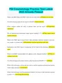 PSI Cosmetology Practice Test Latest 2022 Already Passed - DocMerit