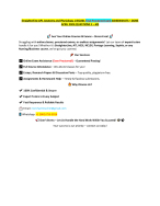 Straighterline AP1 Anatomy and Physiology 1 BIO201 Final Proctored Exam ...