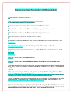 Gizmo Evolution Answer key-2024 graded A+ - DocMerit