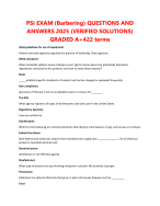 PSI EXAM BUNDLE 2025 RATED A+ - DocMerit