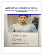 I HUMAN LAURA WOOD COMPREHENSIVE HEAD TO TOE IHUMAN LAURA WOOD 41 YO ...