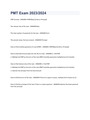 PMT EXAMS BUNDLE - DocMerit