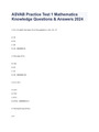 ASVAB Practice Test 1 Mathematics Knowledge Questions & Answers 2024 ...