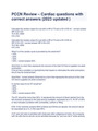 PCCN Review – Cardiac questions with correct answers (2023 updated ...