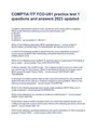 COMPTIA ITF FCO-U61 practice test 1 questions and answers 2023 updated ...