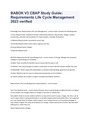 BABOK V3 CBAP Study Guide: Requirements Life Cycle Management 2023 ...