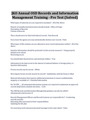 JKO Annual OSD Records and Information Management Training – Pre Test ...
