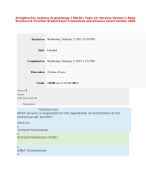 Straighterline anatomy & physiology I BIO201 Topic 10: Nervous System I ...