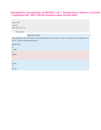 Straighterline microbiology lab BIO250L Lab 1: Introduction to Science ...