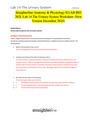 Anatomy & Physiology II LAB BIO 202L Lab 14 The Urinary System ...