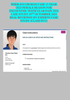 CALEB MERTZ WEEK#10 A 13-YEAR-OLD BOY:TESTICULAR PAIN IHUMAN CASE STUDY ...