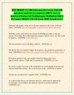 IRRSP Certification test 2025 bundle with 500 questions and correct ...