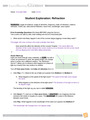 Gizmo Student Exploration SCIENCE Answer Key; feel the heat, inclined ...