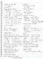 Dynamics Formula Sheet - DocMerit