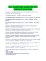 SFDC (Overview) Questions With Complete Solutions. - DocMerit