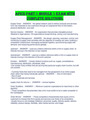 APICS Part 1 Module 1 Exam with Complete Solutions. - DocMerit