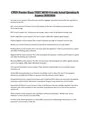 CPEN Practice Exam TEST MOD 014 with Actual Questions and Answers 2023/ ...