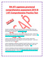 RN ATI capstone proctored comprehensive assessment 2019 B | ATI ...