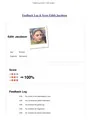 VSim NURS 200| Feedback Log and Score| Edith Jacobson Diagnosis| Hip ...