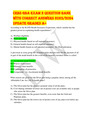 CEBS-GBA EXAM 1,2&3 QUESTION BANK WITH CORRECT ANSWERS 2023/2024 UPDATE ...