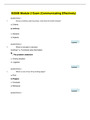 B250B Module 2 Exam (Communicating Effectively) With Correct Answers ...