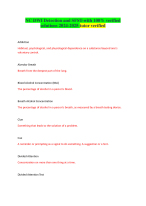 NC DWI Detection and SFST-with 100% verified solutions 2024-2025-tutor ...