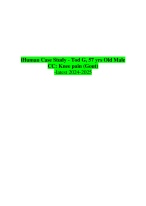 iHuman Case Study - Tod G, 57 yrs Old Male CC: Knee pain (Gout) -latest ...