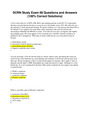 SCRN Study Exam 69 Questions and Answers (100% Correct Solutions ...