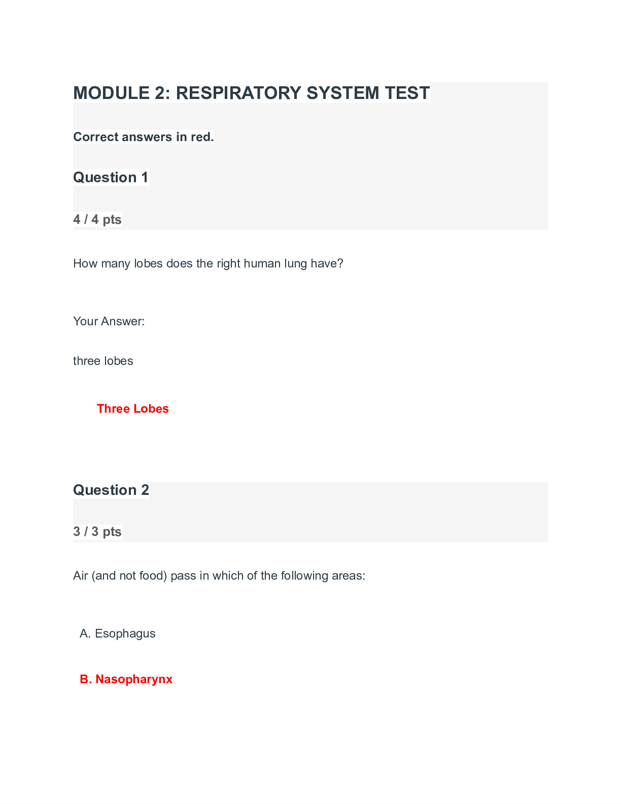 A&P 1 101 Module 1, 2, 3, 4, 5, 6, 7 Exam: Portage Learning (Questions ...