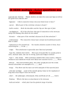 IB SEHS multiple choice questions and Solutions - DocMerit