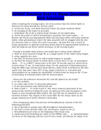 RPSGT Practice Test #1 Exam Questions with Solutions - DocMerit