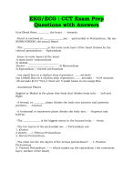 EKG/ECG : CCT Exam Prep Questions with Answers - DocMerit