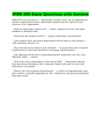 IFSM 300 PROCESS STEPS QUIZ/QUESTIONS AND ANSWERS - DocMerit