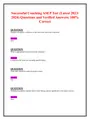 Successful Coaching ASEP Test (Latest 2023/ 2024) Questions and ...