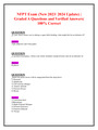 NFPT Exam (New 2023/ 2024 Update) | Graded A Questions and Verified ...