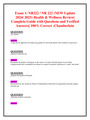 Exam 2: NR222 / NR 222 Health & Wellness | Questions and Verified Answers| 100% Correct (New ...