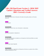 LRA 220 Final Exam Version 1- (2024/ 2025 Update) | Questions and ...