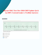 Baycare EKG Tests (NEW 2024/ 2025 Updates BUNDLED TOGETHER PACKAGE WITH ...