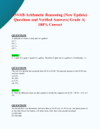 ASVAB Arithmetic Reasoning (2025) | Questions & Answers (Rated A+ ...