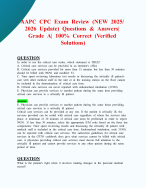 AAPC CPC Exams (NEW 2025/ 2026 Updates BUNDLED TOGETHER PACKAGE WITH ...