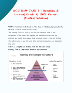 WGU D459 TASK 3 | Questions & Answers| Grade A| 100% Correct (Verified ...
