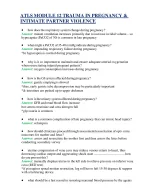 ATLS MODULE 12 TRAUMA IN PREGNANCY and INTIMATE PARTNER VIOLENCE ...