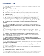 GISP Practice Exam – 34 Q’s and A’s – A+ Scores - DocMerit