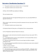 Derivative Classification Questions V1 - V3 (LATEST 2025 - 2026 ...