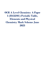 OCR A Level Chemistry A Paper (H432/01) Periodic Table, Elements and ...