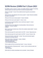 SCRN Review (CNRN Part 1) Exam 2023. - DocMerit